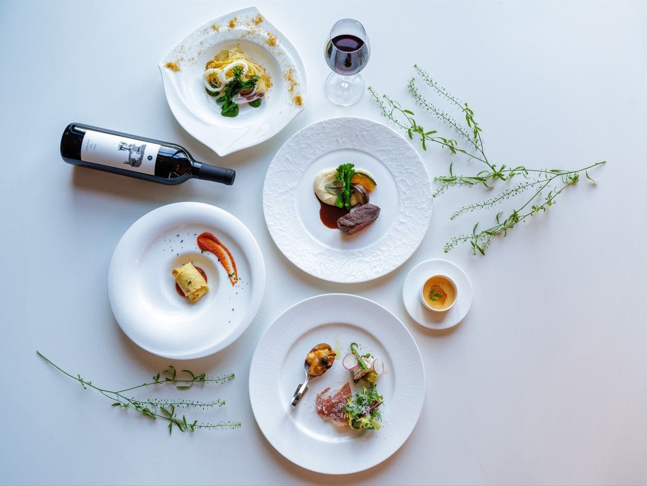 Premier Hotel Mojiko - 【Standard】Italian Dinner Enjoying Kanmon ...