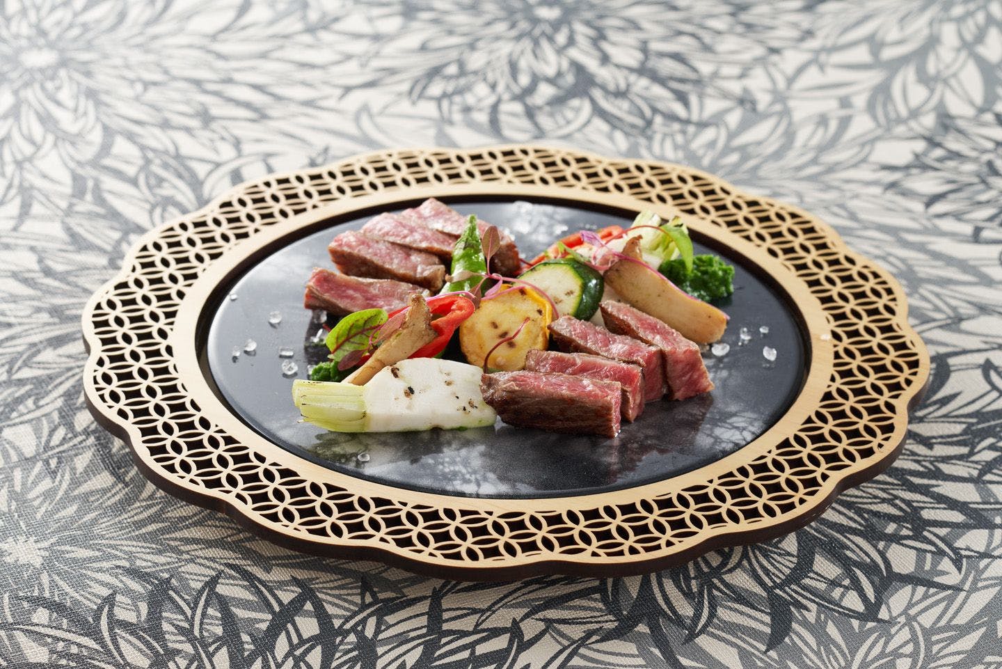 Shiratama no Yu Kaho - Plan with Murakami Beef Steak Kaiseki - Japanese ...