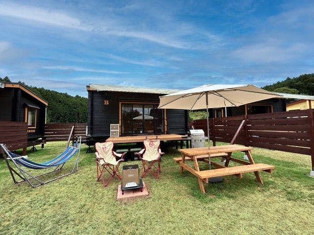 御殿場高原 時之栖 - 【ログトレーラーハウス】絶景日本一の富士山を眺めながら手軽にキャンプ！夕食はGKB-fuのBBQ - ログトレーラーハウス 【Yahoo!トラベル】