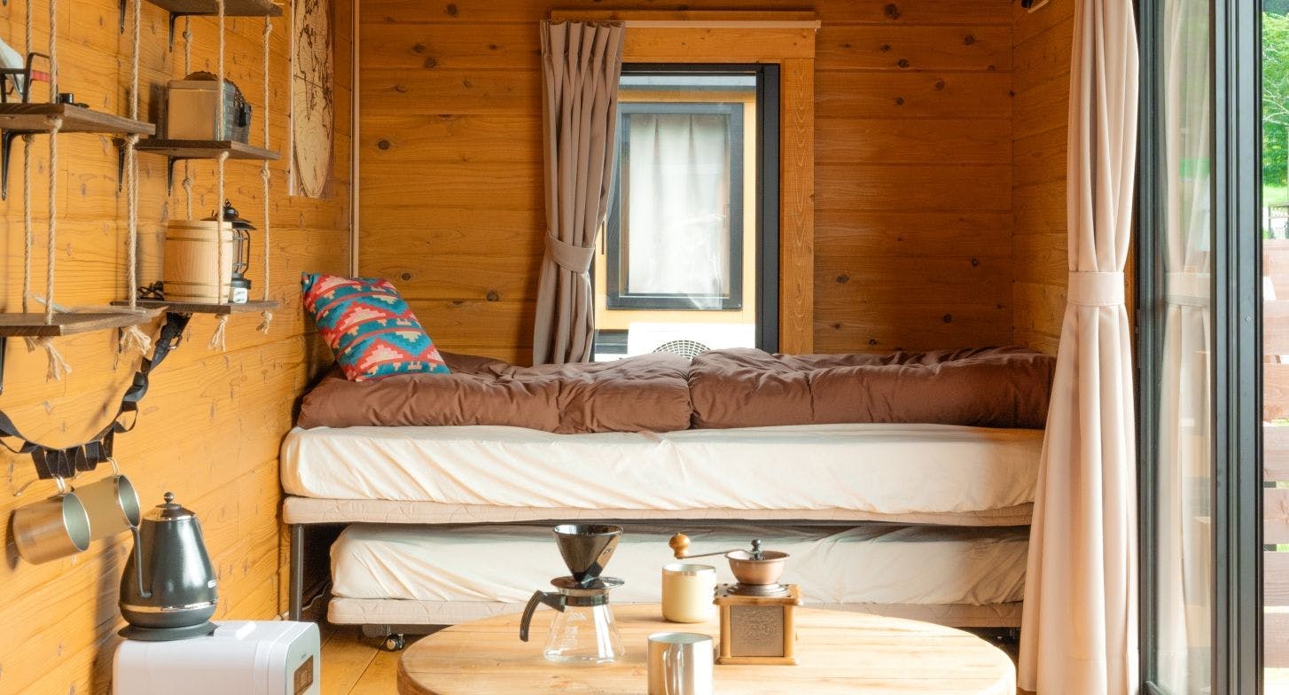 御殿場高原 時之栖 - 【ログトレーラーハウス】絶景日本一の富士山を眺めながら手軽にキャンプ！夕食はGKB-fuのBBQ - ログトレーラーハウス 【Yahoo!トラベル】