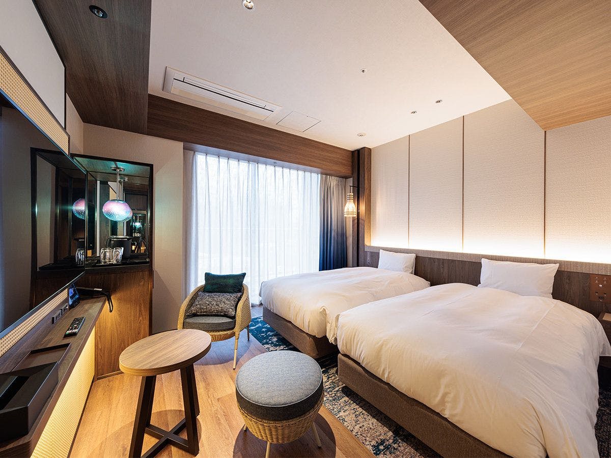 別府温泉 杉乃井ホテル（オリックス ホテルズ＆リゾーツ） - 【1泊朝食 SORAビュッフェプラン】宙館スタンダードツイン （C20朝） - 【禁煙】宙館スタンダードツイン（山側） - 宿泊 ...