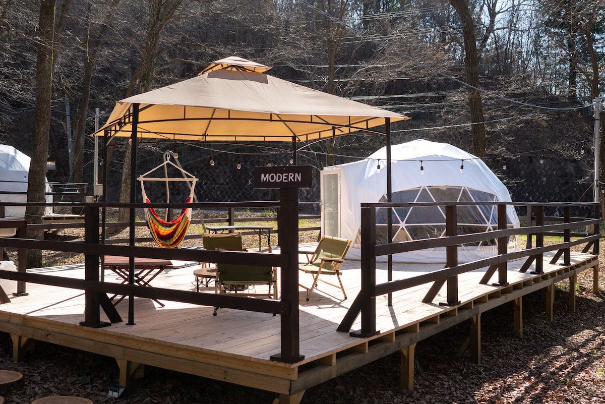 GLAMPINGBASE enCamp -宿泊予約なら 【Yahoo!トラベル】