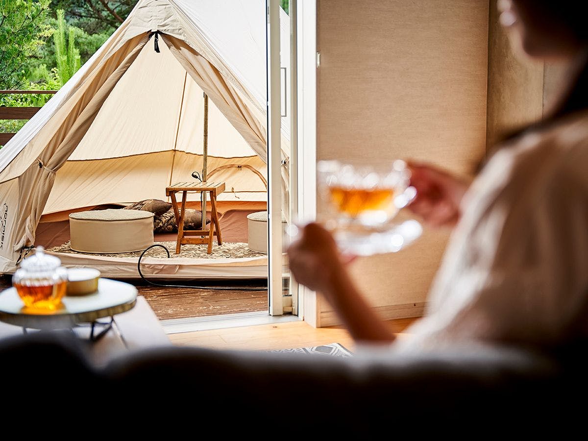 GRAX HANARE／アソビユク京都るり渓温泉 - 【一棟貸し／レギュラーBBQ】 プライベートヴィラで優雅なアウトドアリゾートを＜大浴場OPEN＞ - 【ASOBIYUKU VILLA ...