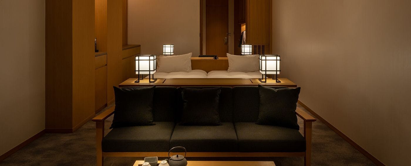 Around Hakone Kyukaido Ishidatami (Koshimaki Area) × Room with an open ...